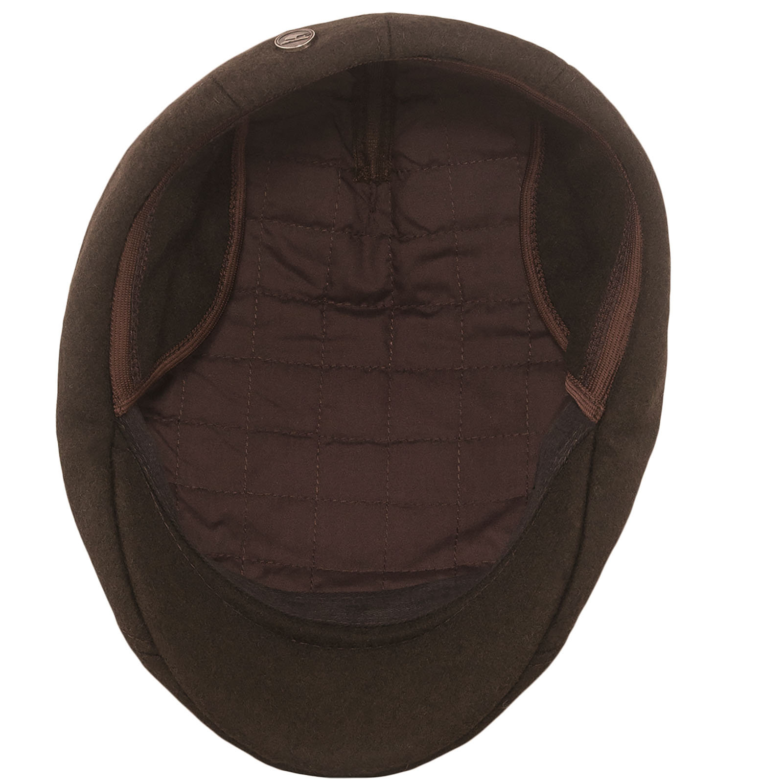 NORTE Wool Earflap Flat Cap Jeff Paddy Irish Driving English | Etsy