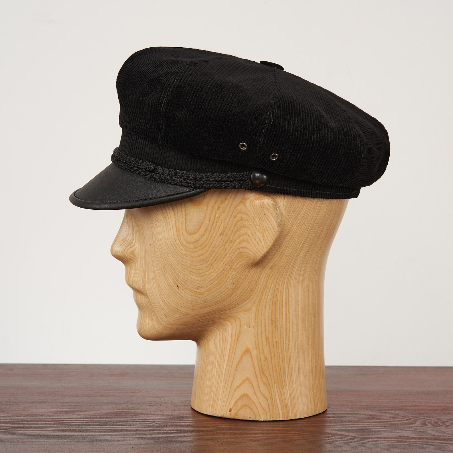 HARLEY Corduroy Cotton Leather Visor Vintage Motorcycle Cap - Etsy