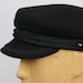 CHANDLER Wool Fiddler Cap With Embroidered Tape Twine Seaman Greek ...