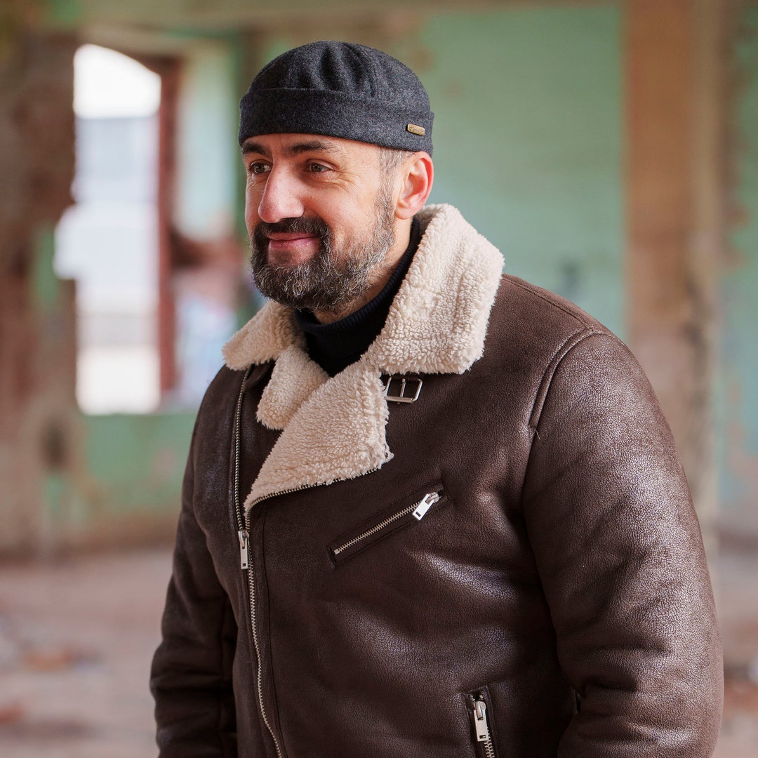 DOCKER Wool Dock Worker Beanie Cap Stevedore Longshoreman Cloth Sailor ...