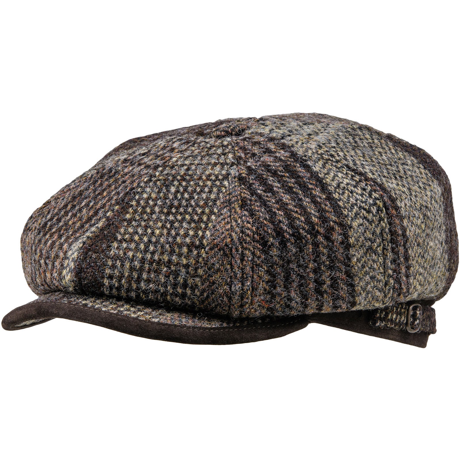 MALONE Genuine Scottish Harris Tweed Pure Wool Gatsby Cap - Etsy Canada