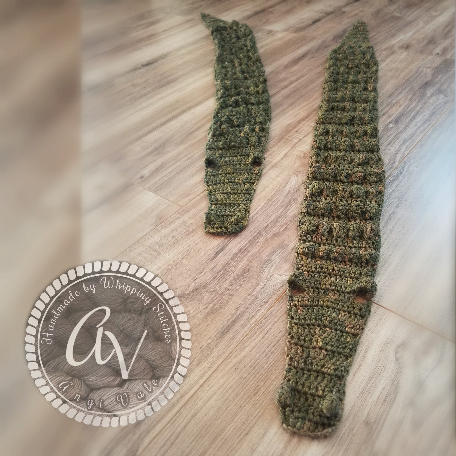 Crochet Pattern INSTANT PDF Download Alligator Scarf, Table Runner - Etsy