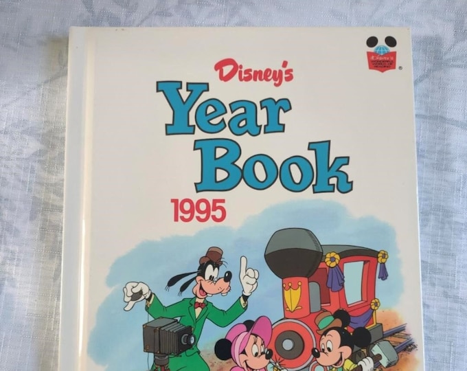 Vintage Disney's Year Book 1995, Mickey Mouse Storybook, Disney Nature ...