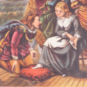 1870's Original Cinderella Chromolithograph Print #2 Aunt Louisa's ...