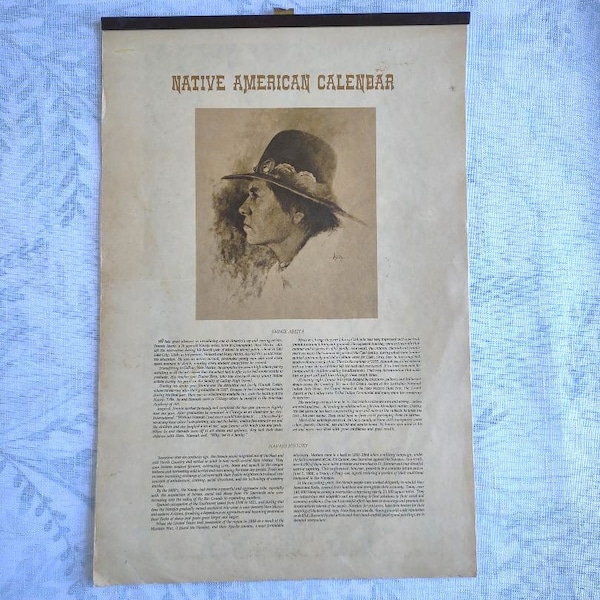 Native American Calendars - Etsy