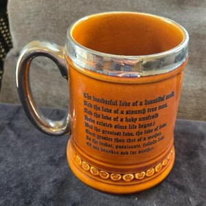 Vintage Lord Nelson Pottery Beer Stein: 1970s Limerick Poem Mug - Etsy