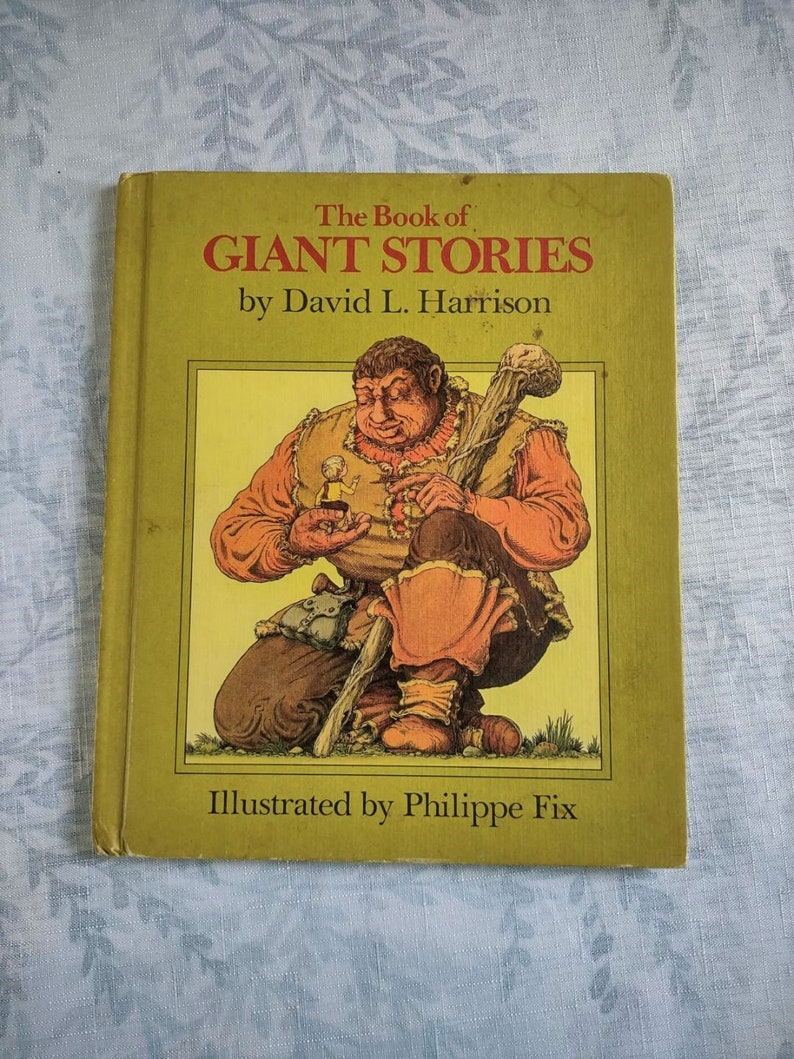 Vintage the Book of Giant Stories 1972 1st Edition by David - Etsy