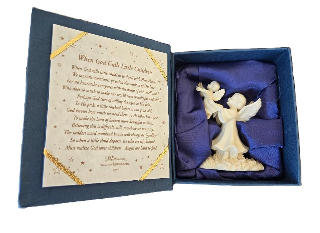 Vintage Millenium Comfort of Heaven Figure by Roman, Inc., Child's ...