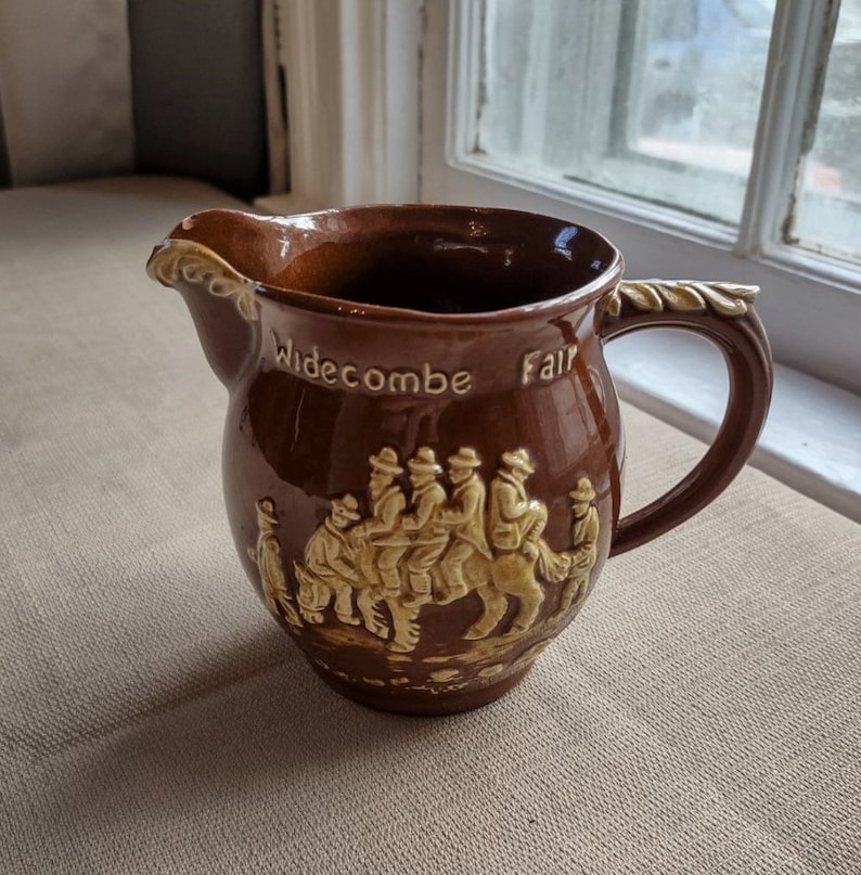 Vintage 1930's Dartmouth Pottery Devon England Widecombe - Etsy