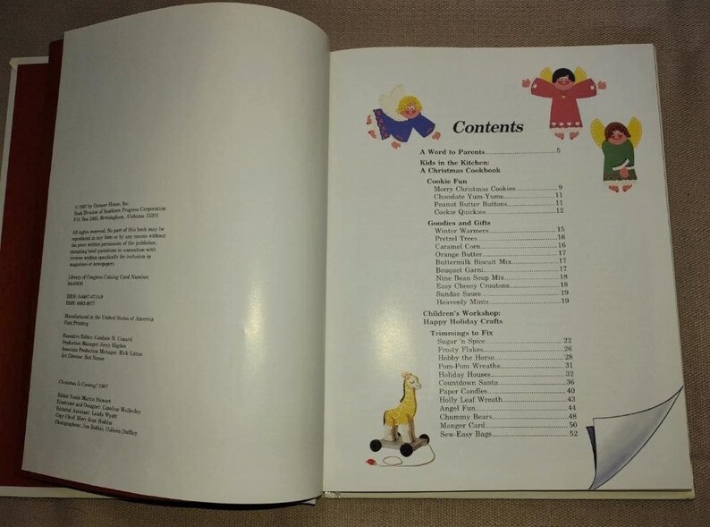 Vintage Christmas Crafts Book: Holiday Projects for Children, 1987 - Etsy