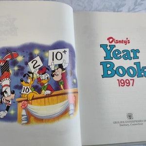 Vintage Disney's Year Book 1997: Mickey Mouse & Animal Stories - Etsy