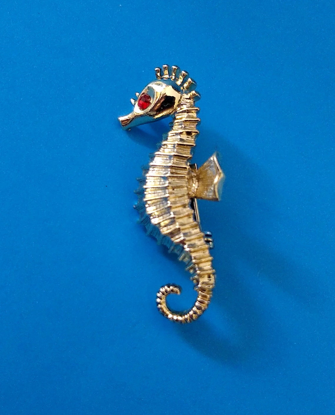 Vintage Trio of Sea Life Aquatic Pins - Vintage Seahorses - Vintage ...