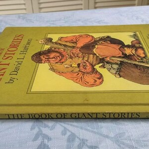 Vintage the Book of Giant Stories 1972 1st Edition by David - Etsy