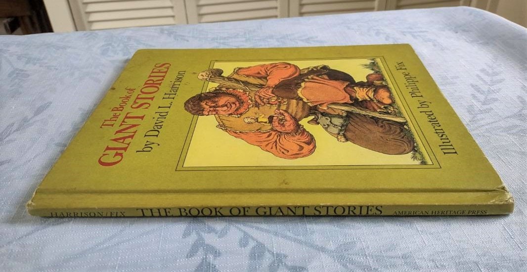 Vintage the Book of Giant Stories 1972 1st Edition by David - Etsy