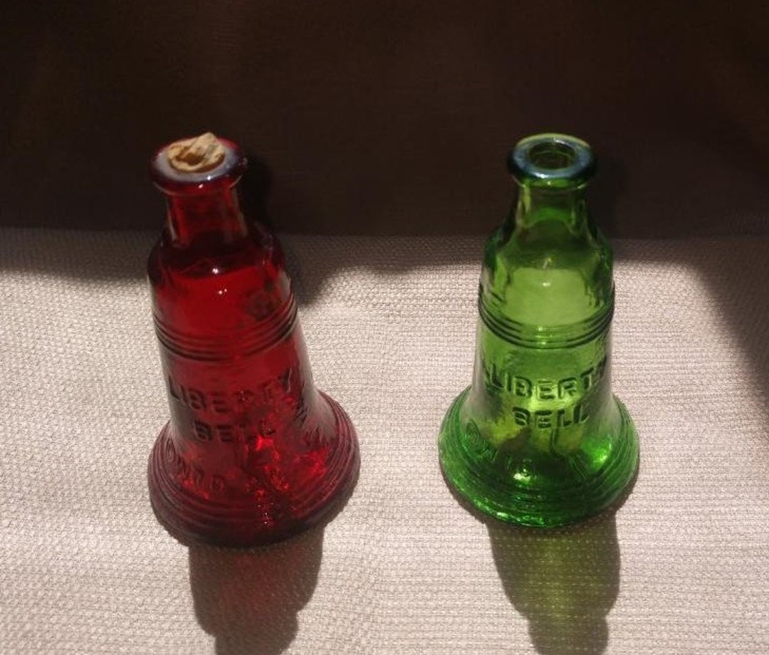 Pair of Vintage Miniature Wheaton Bitters Bottles - Liberty Bell ...