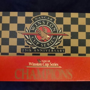 Vintage Winston Cup 25th Anniversary Matchbook Set in Collector's Tin ...