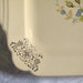 Rare Pottery Floral Square Platter Vintage 1940's Serving Platter ...
