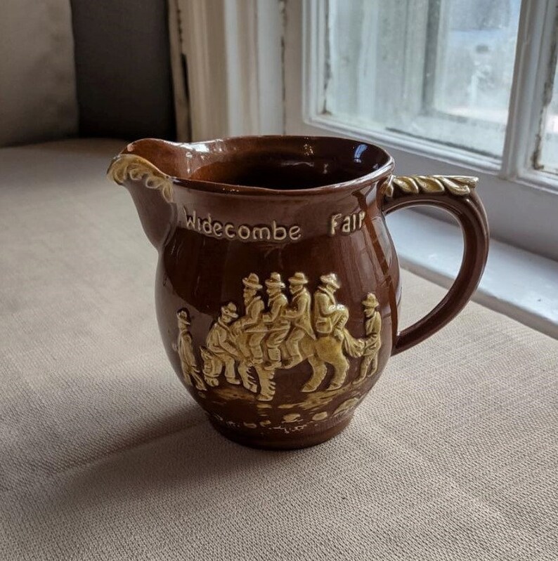 Vintage 1930's Dartmouth Pottery Devon England Widecombe - Etsy