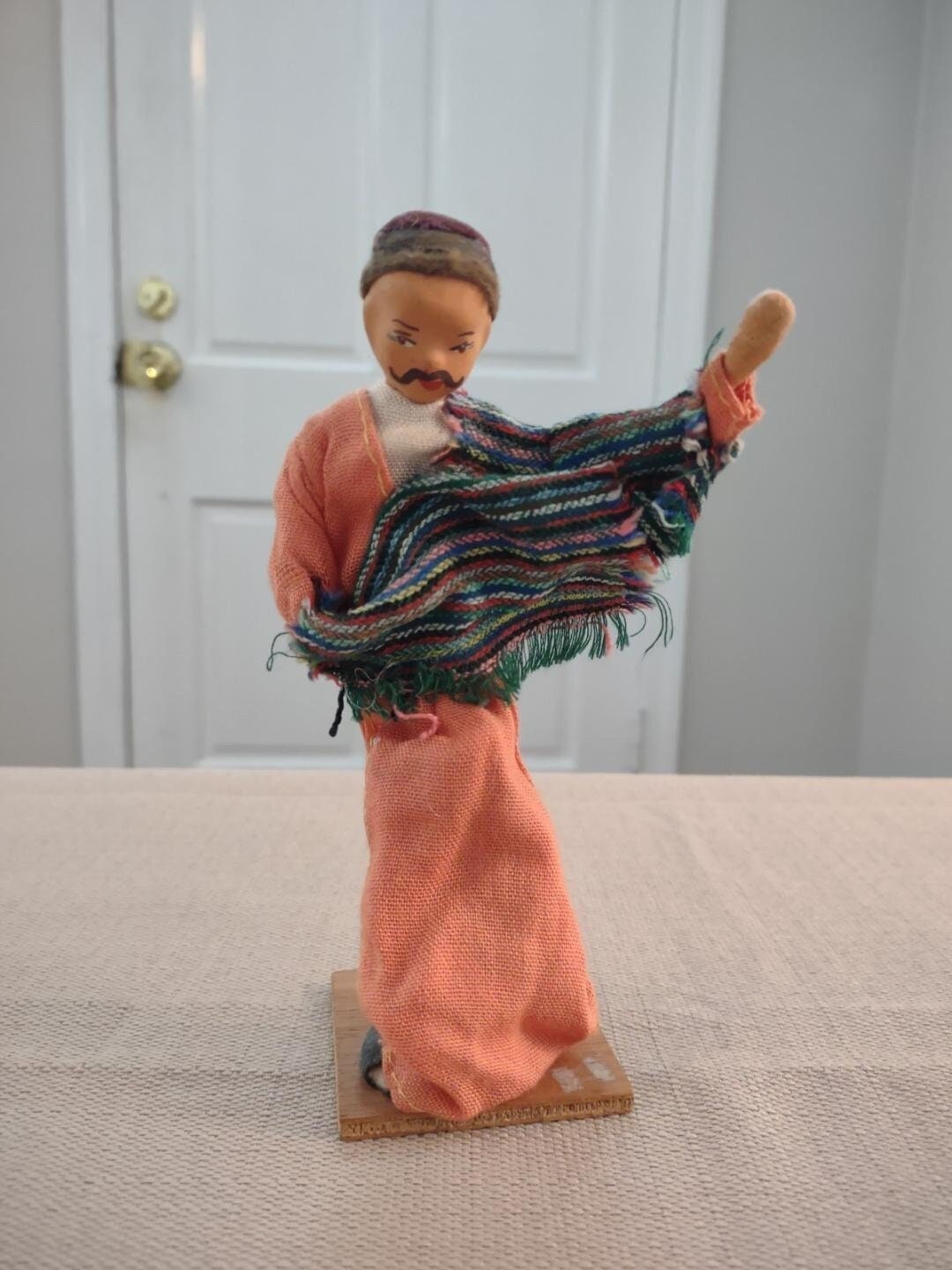 Vintage Hand Made Israel Character Doll - Vintage Folk Art Jerusalem ...