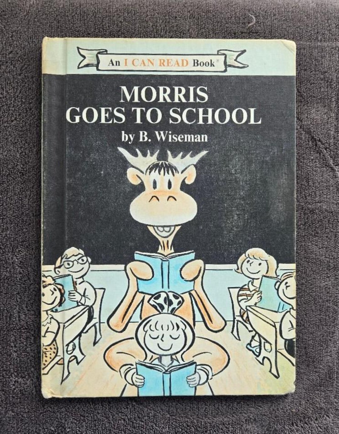1970 Weekly Reader: Morris Goes to School - Vintage Kid's Humor Book - Etsy