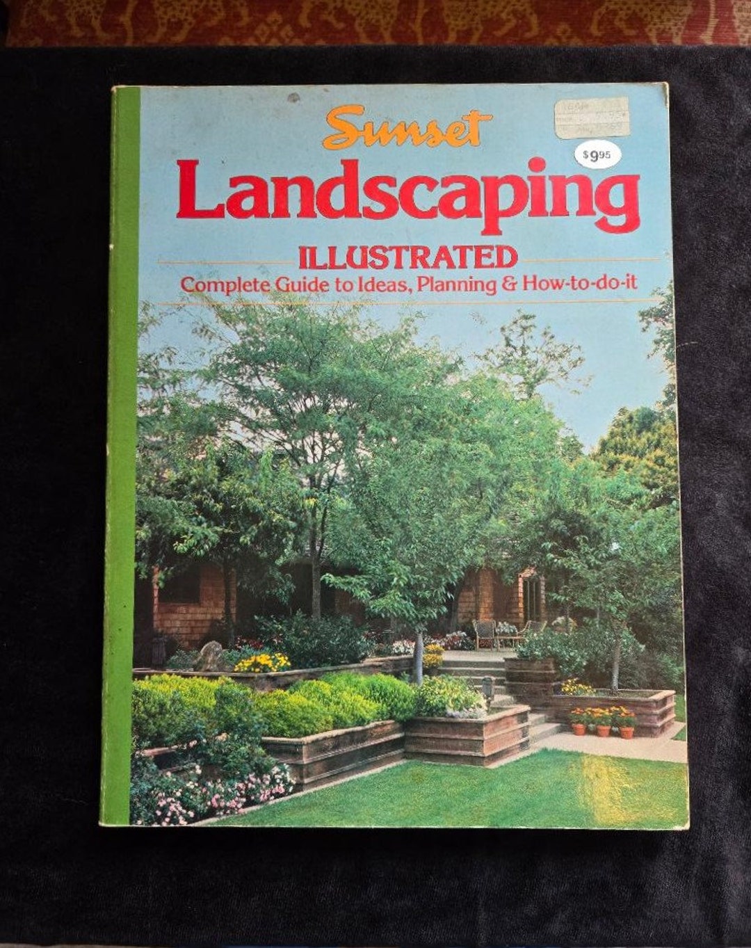 Vintage 1986 Landscaping Illustrated by Sunset Books, Lawn Care Books ...