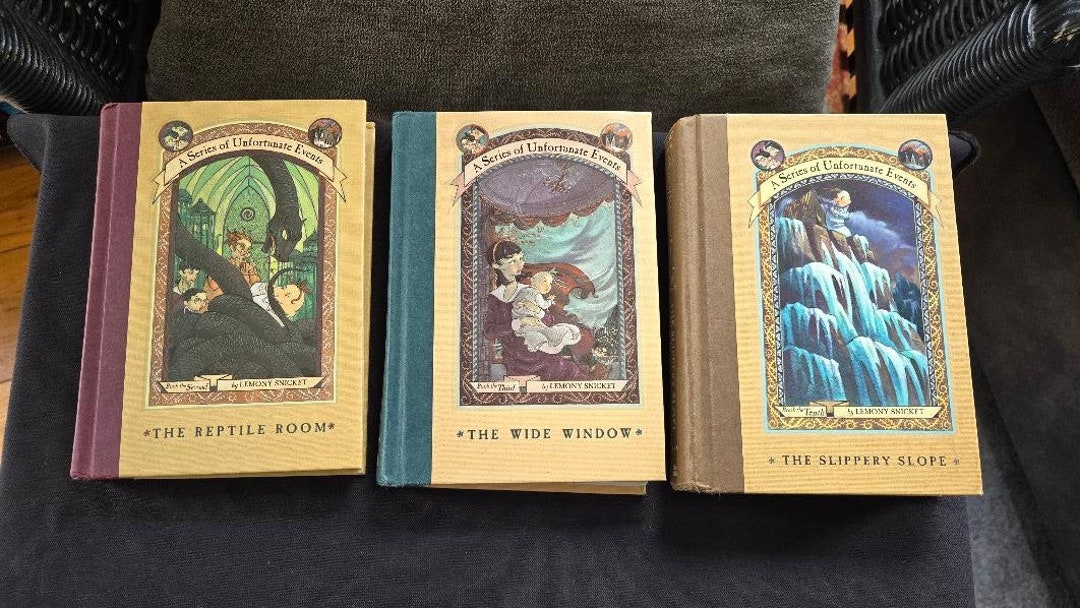 Lemony Snicket A Series of Unfortunate Events, Book the Second, Third ...