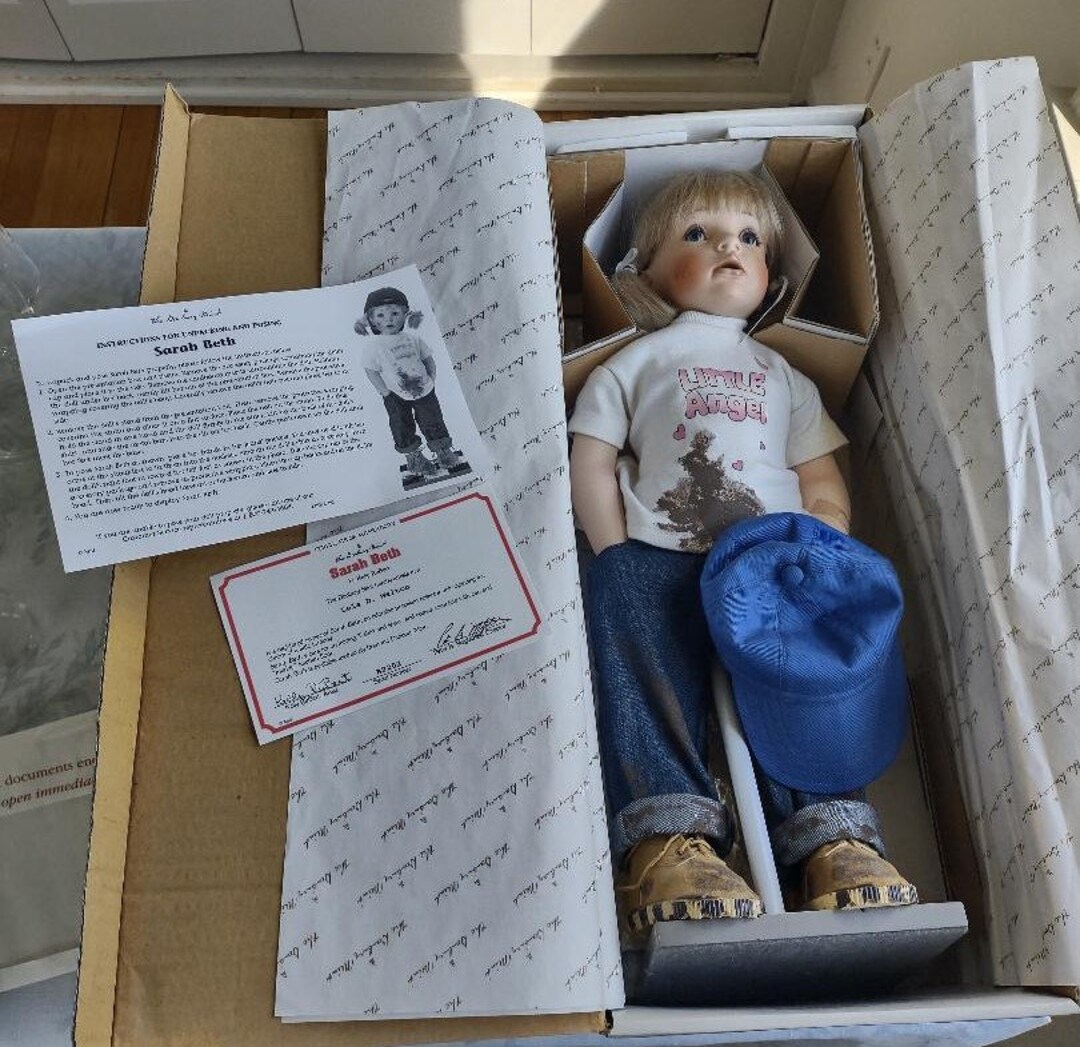Danbury Mint Sarah Beth Doll, 18 by Artist Kelly Rubert, Vintage ...