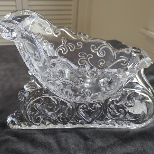 Crystal Sleigh - Etsy