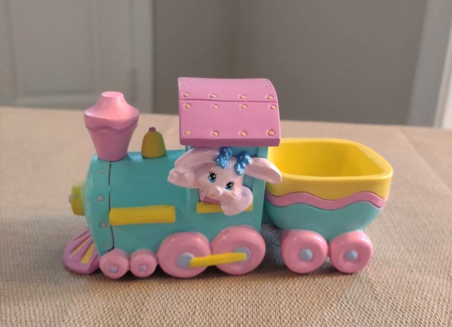 Vintage Hallmark Crayola Bunny Easter Eggspress Train 1993 Hallmark ...
