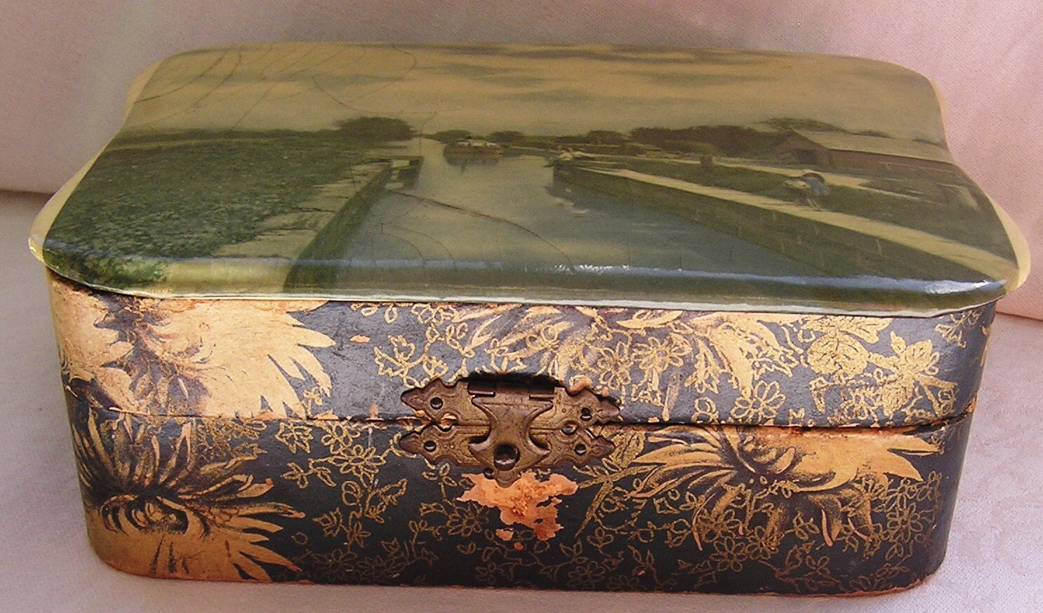 Vintage Souvenir Paper Jewelry Box Old Florida 1950s Vintage - Etsy