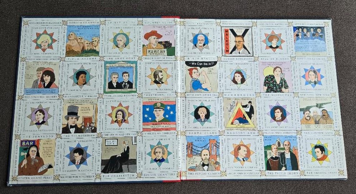 Vintage My Fellow Americans Book: Alice Provensen Illustrated First ...