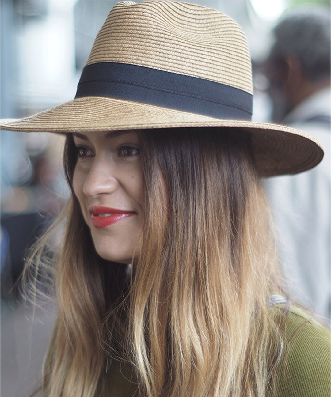 The Dakota Straw Sun Fedora Hat - Etsy