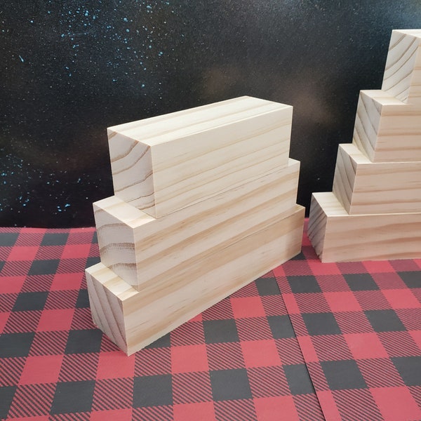 Wood Stacking Blocks - Etsy
