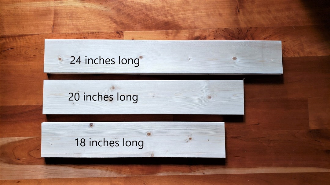 Wood Rectangle Sign Boards, Unfinished, Set of Five, 18 - 24 Inches ...