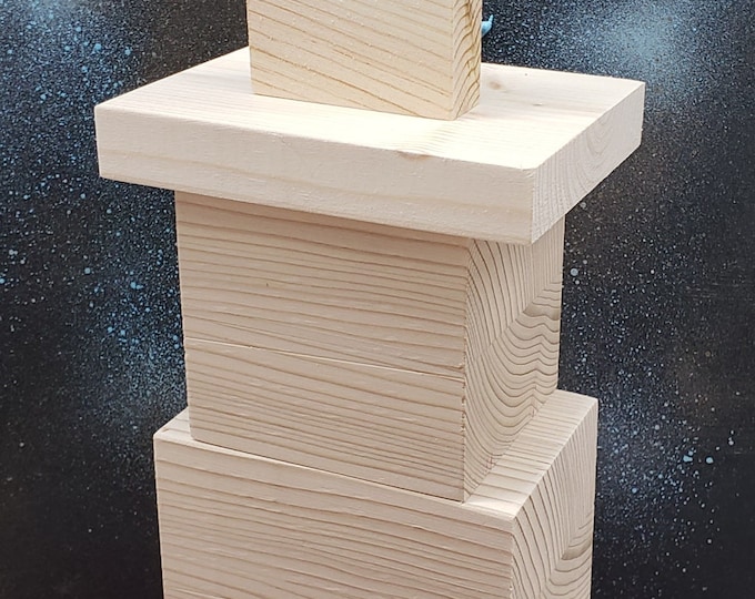 DIY Snowman Blocks, Build a Snowman, Rustic Wood Snowman, Snowman Kit ...