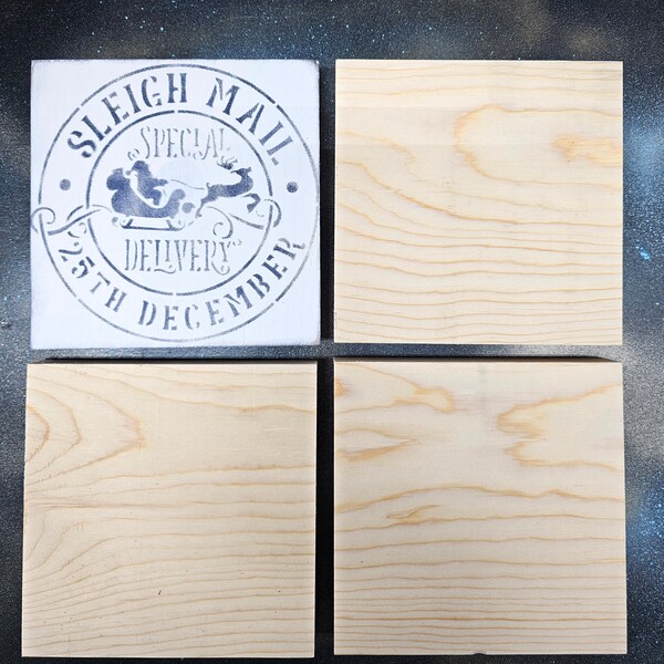 Square Wood Sign - Etsy