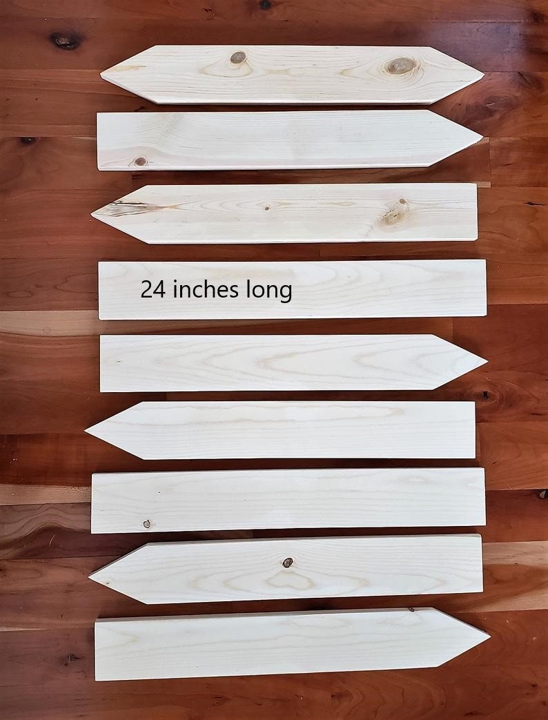 Unfinished Wood Arrows 18 OR 24 Inches Long Set of 9 DIY - Etsy