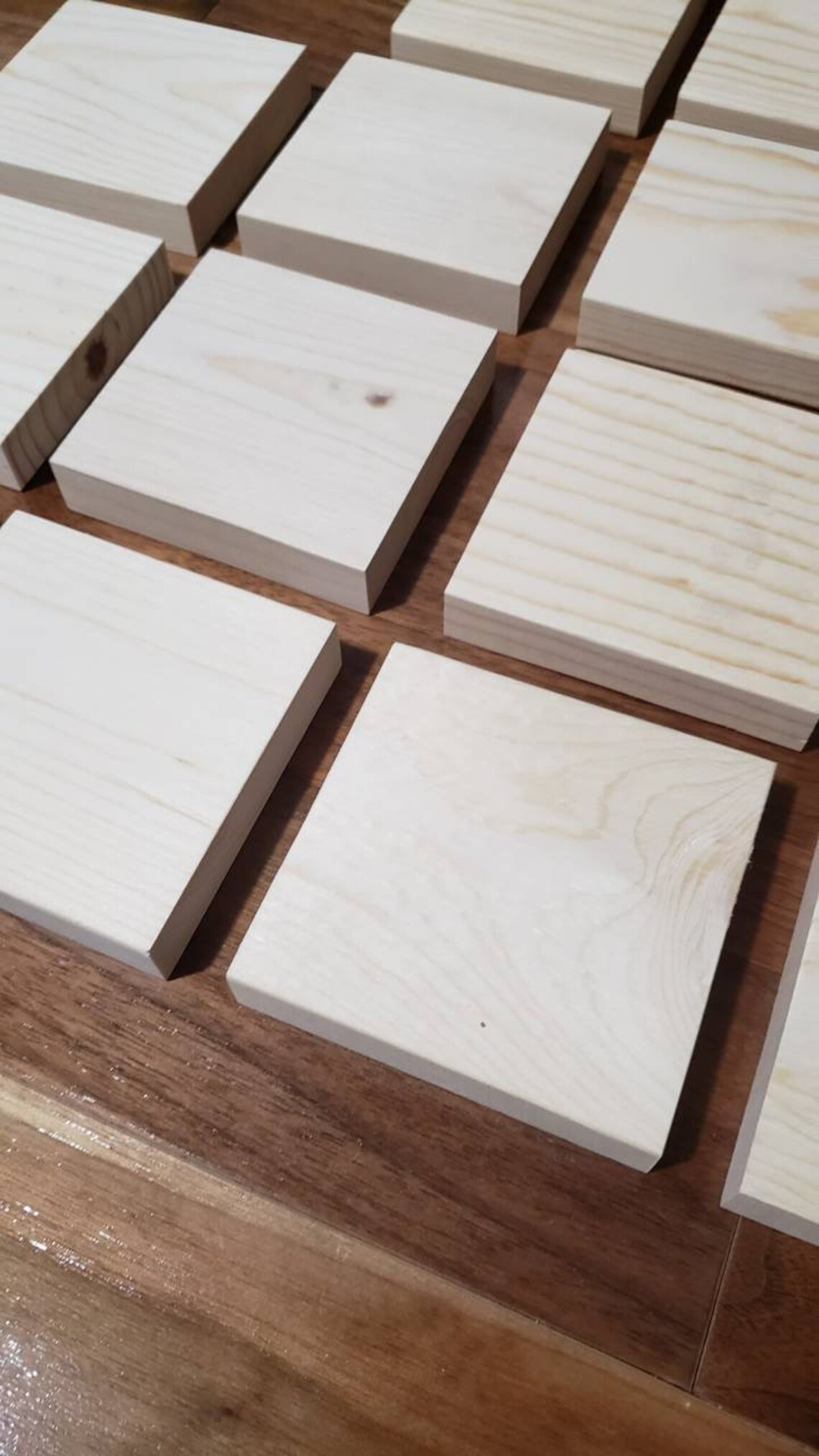 Wood Craft Blocks: Sanded Square Tiles for Mini Signs (set of 10) - Etsy