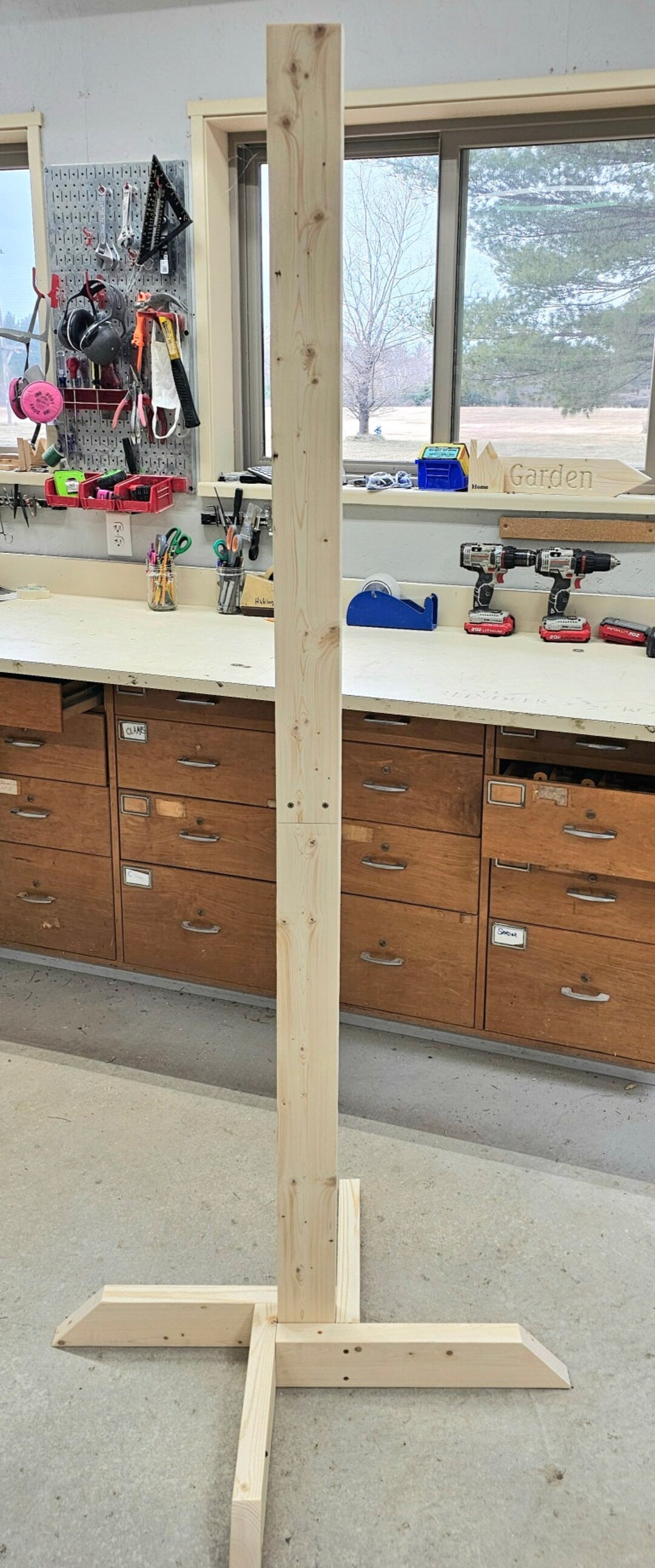 Self-standing Signpost, Directional Sign Post, Indoor or Outdoor, Heavy ...