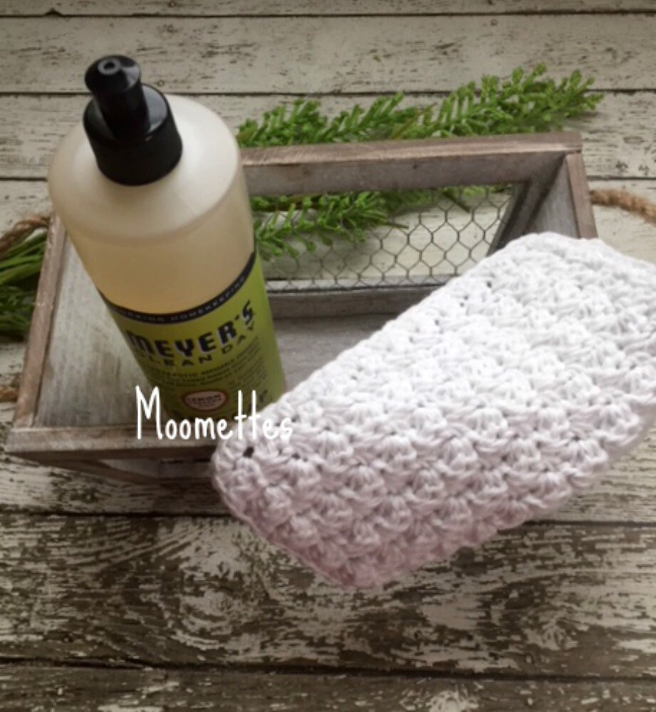 White Cotton Dish Cloths Neutral Kitchen Cotton Dishcloths - Etsy