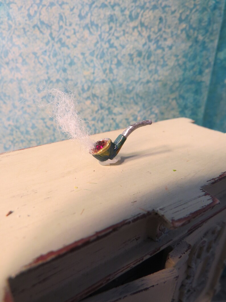 Magical Smoking Fantasy Dollhouse Miniature Tobacco Pipes With - Etsy