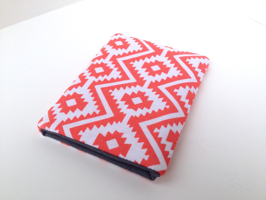Pill Case Birth Control Pill Sleeve Coral Aztec Print - Etsy