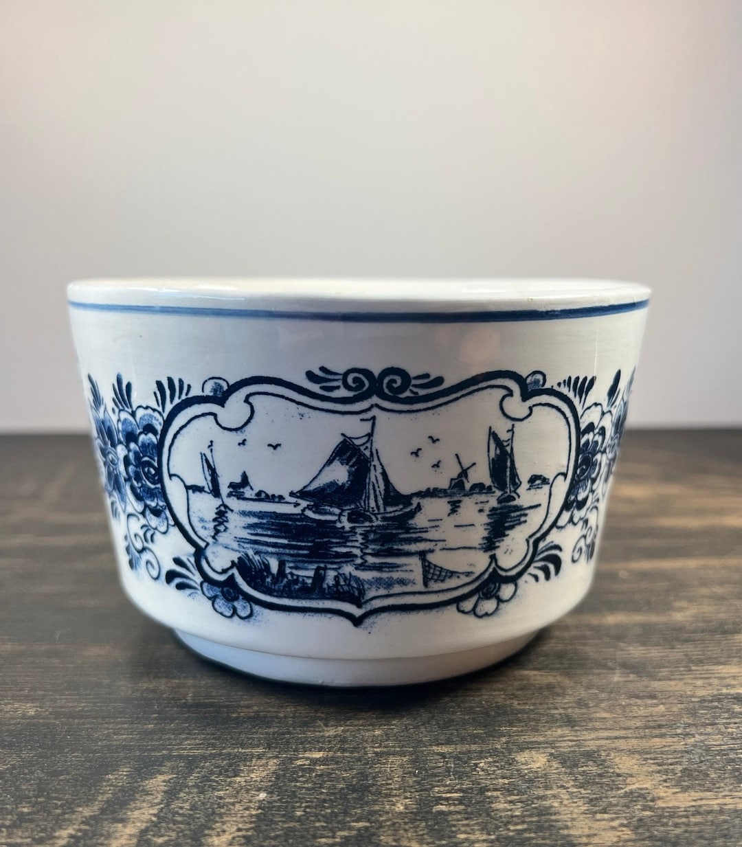 Vintage Hand Painted Delft Blauw Planter Bowl Made in Holland - Etsy