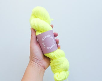 Electric Orchid Hand Dye Yarn Fingering Singles | Etsy