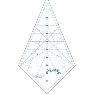 SQUEDGE 45 DEGREE Template Tool - Phillips Fiber Art - Cheryl Phillips ...