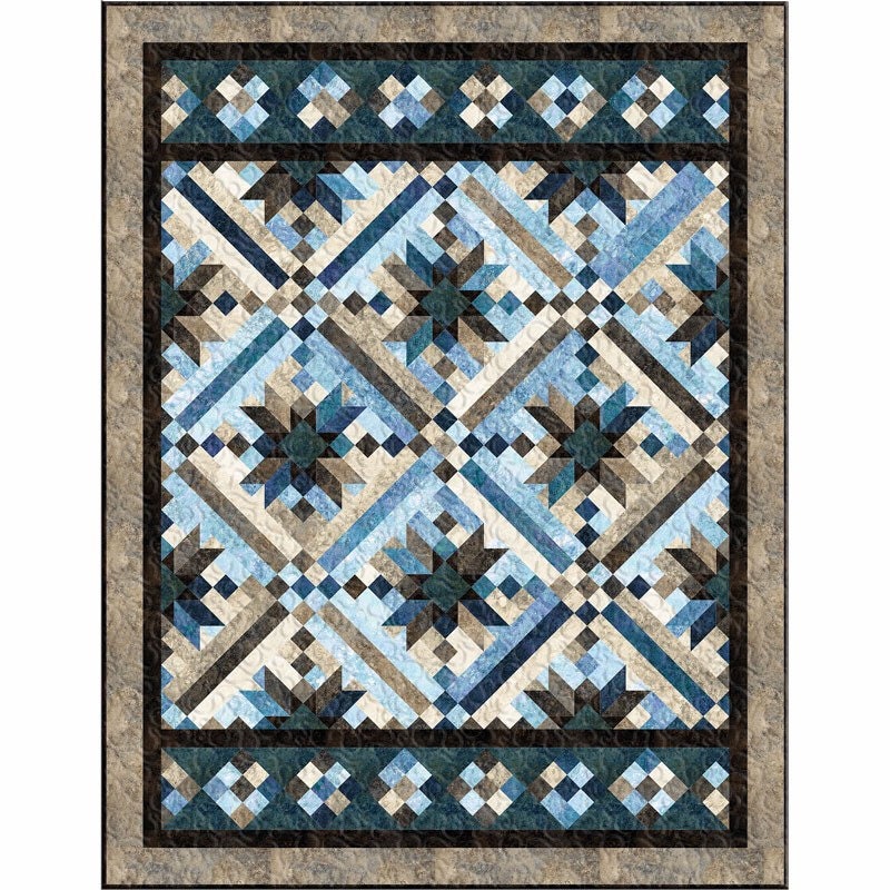 SMOKEY RIVER Quilting Pattern by Chris Hoover for Whirligig - Etsy