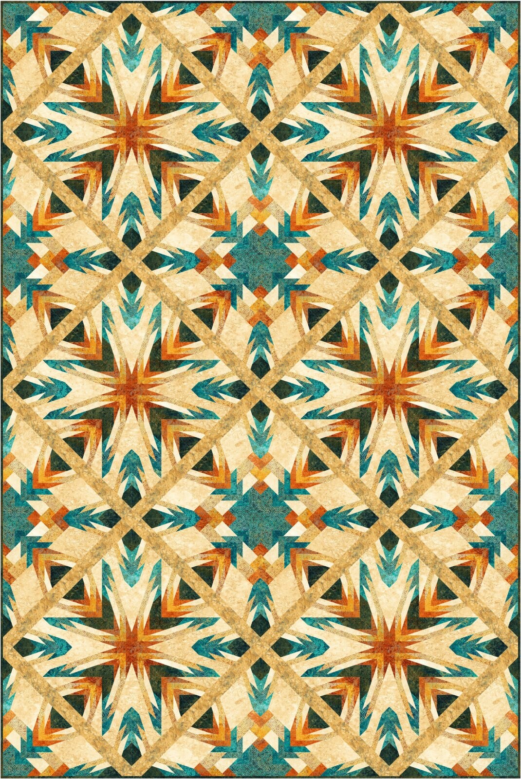 SOLSTICE Quilt Pattern - Tammy Silvers - Tamarinis - Advanced Paper ...