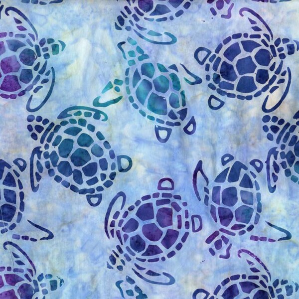 Purple Batik Turtles - Etsy