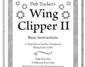 WING CLIPPER I Tool Ruler Deb Tucker Studio 180 Design DT07 Flying ...