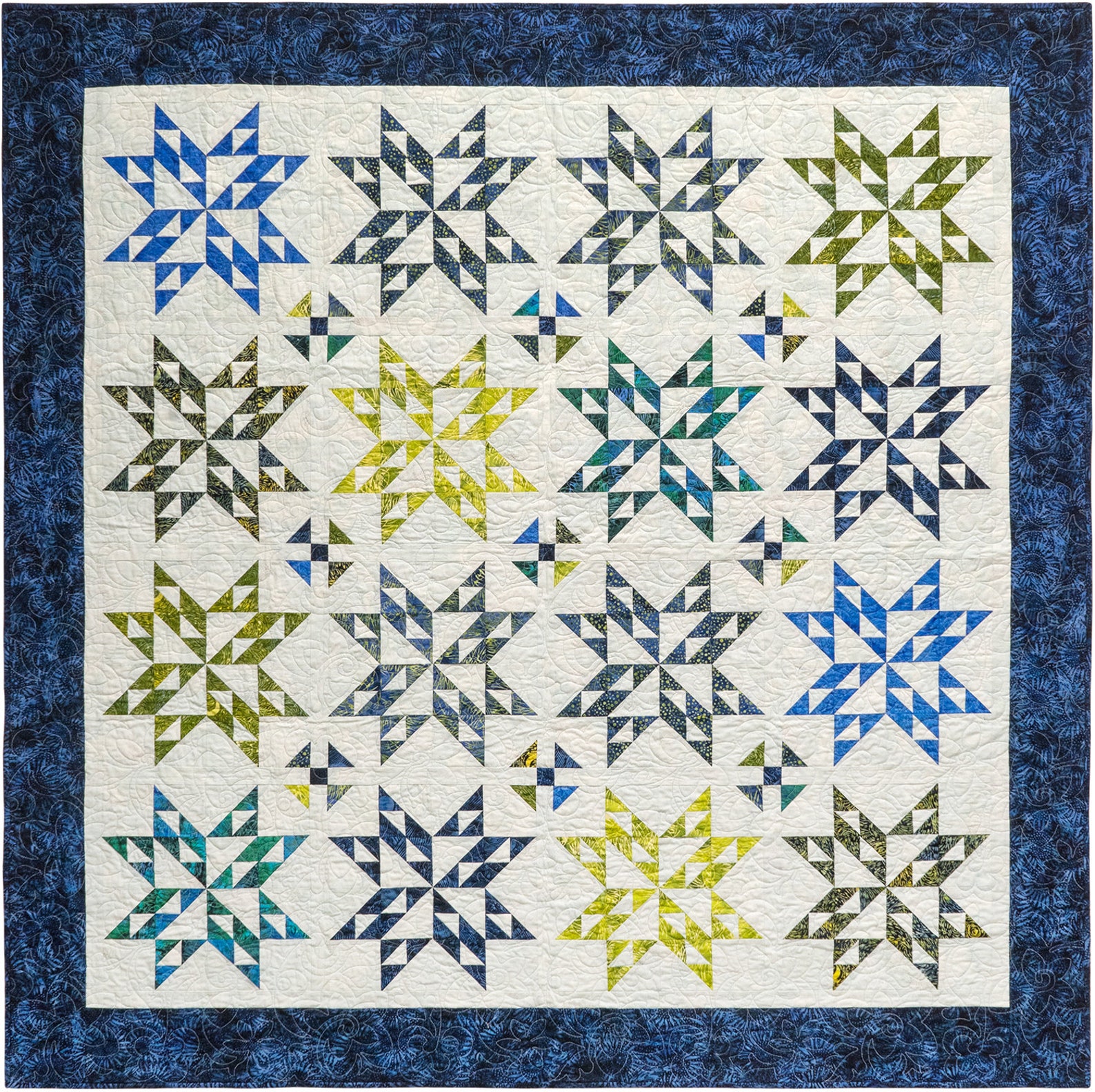 SHIMMERING STARS Quilt Pattern Christine Van Buskirk | Etsy